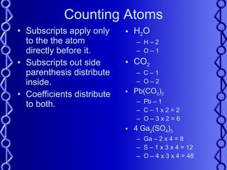 5-1 Describing Reactions | PPT