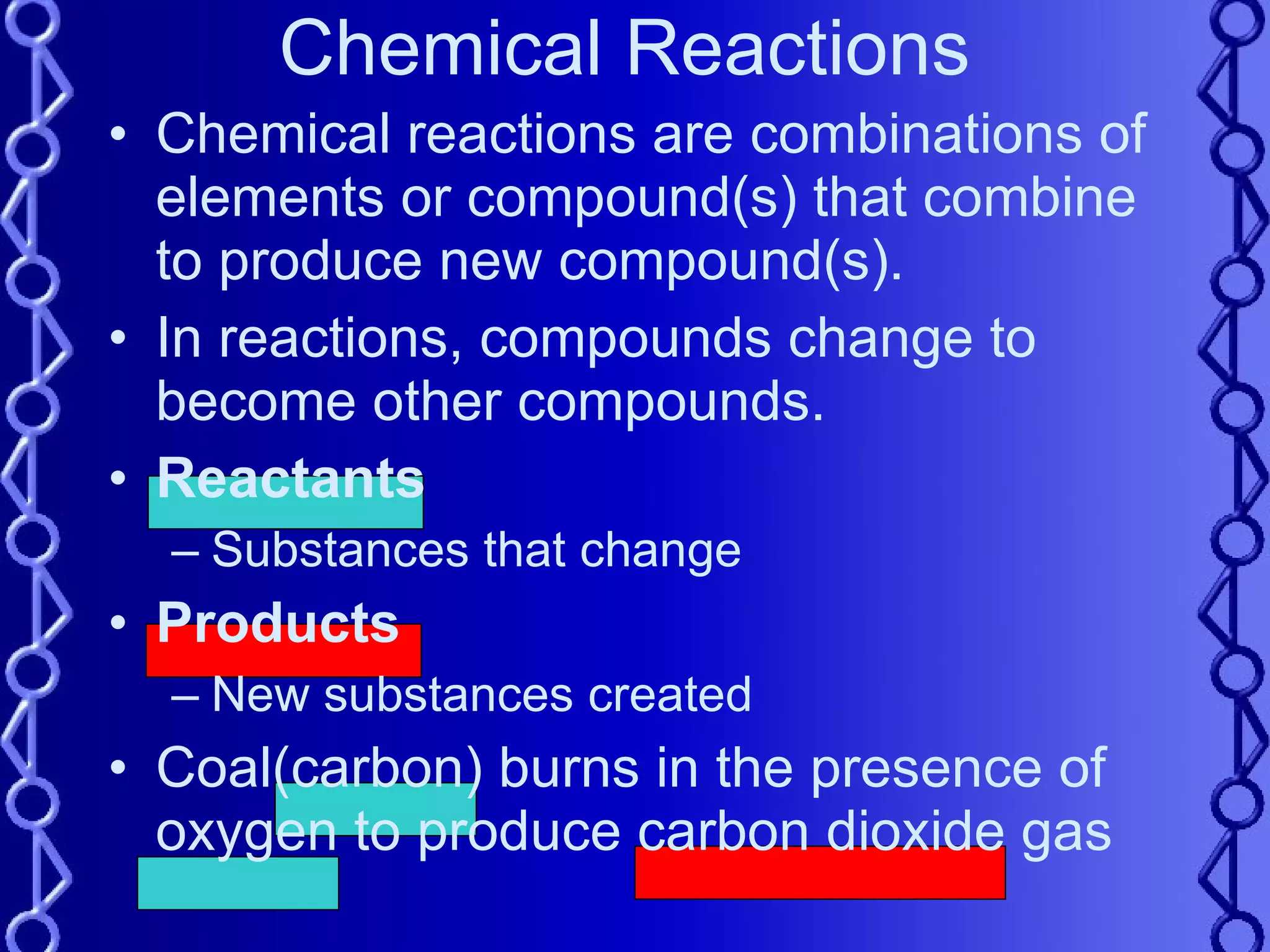 5-1 Describing Reactions | PPT
