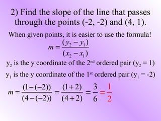 5.1 Finding Slope | PPT