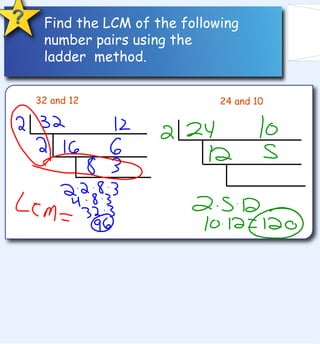 Least Common Multiple | PPT