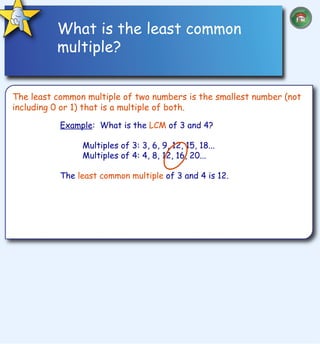 Least Common Multiple | PPT