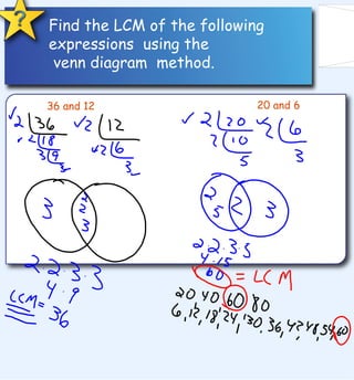 Least Common Multiple | PPT