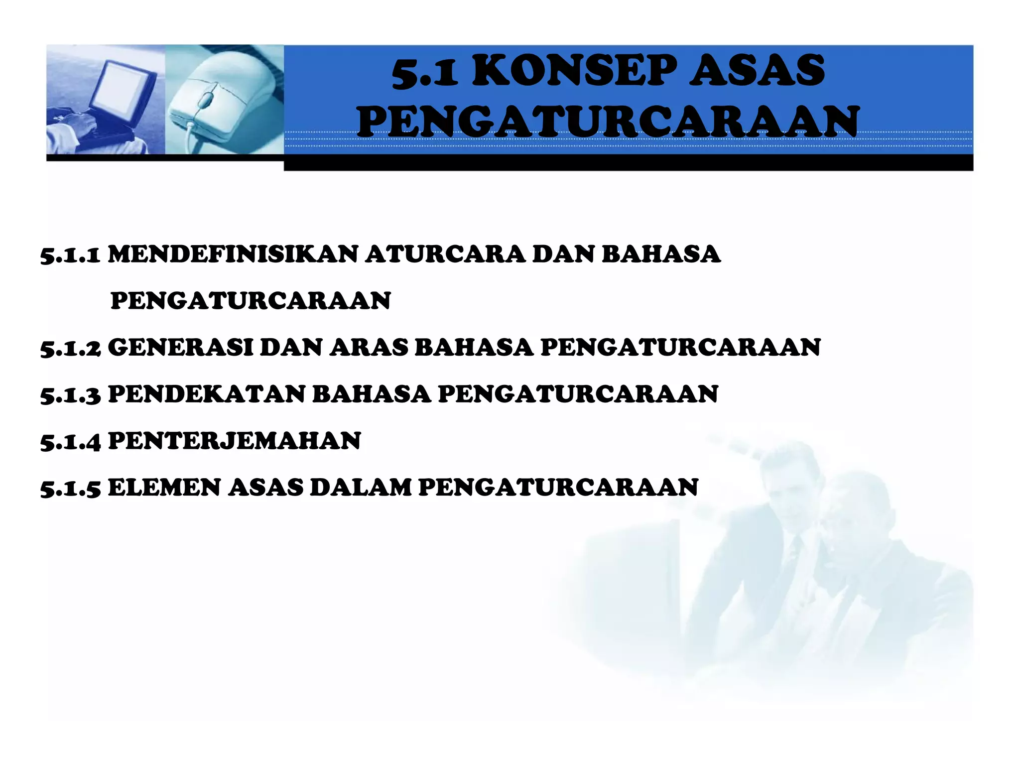 5.1 konsep asas pengaturcaraan | PDF