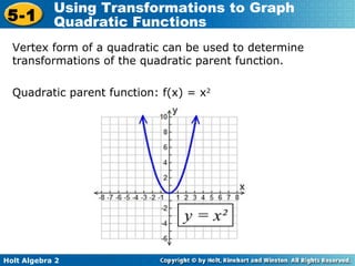 5 1 quadratic transformations | PPT