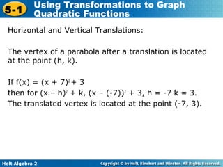 5 1 quadratic transformations | PPT
