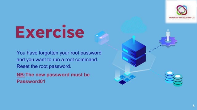 5 1 Root Password Resetupdatedcorrectedvariedtextpptx