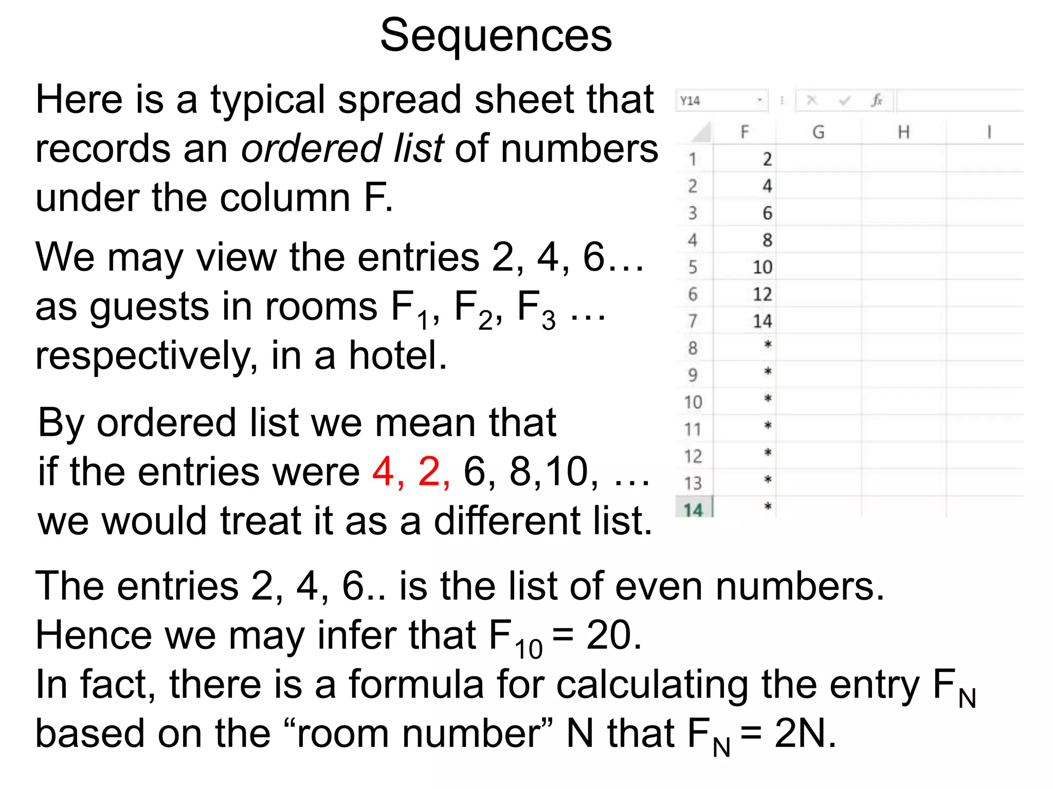 5.1 sequences and summation notation | PPTX | Science