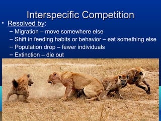 5 1 species interactions | PPT | Biological Sciences | Science