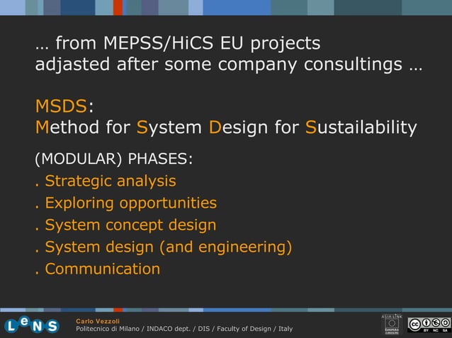 5.1 Sustainability System Design Tools | PPT