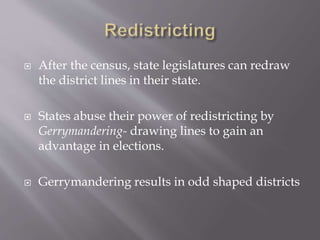 5 1 the organization of congress | PPTX