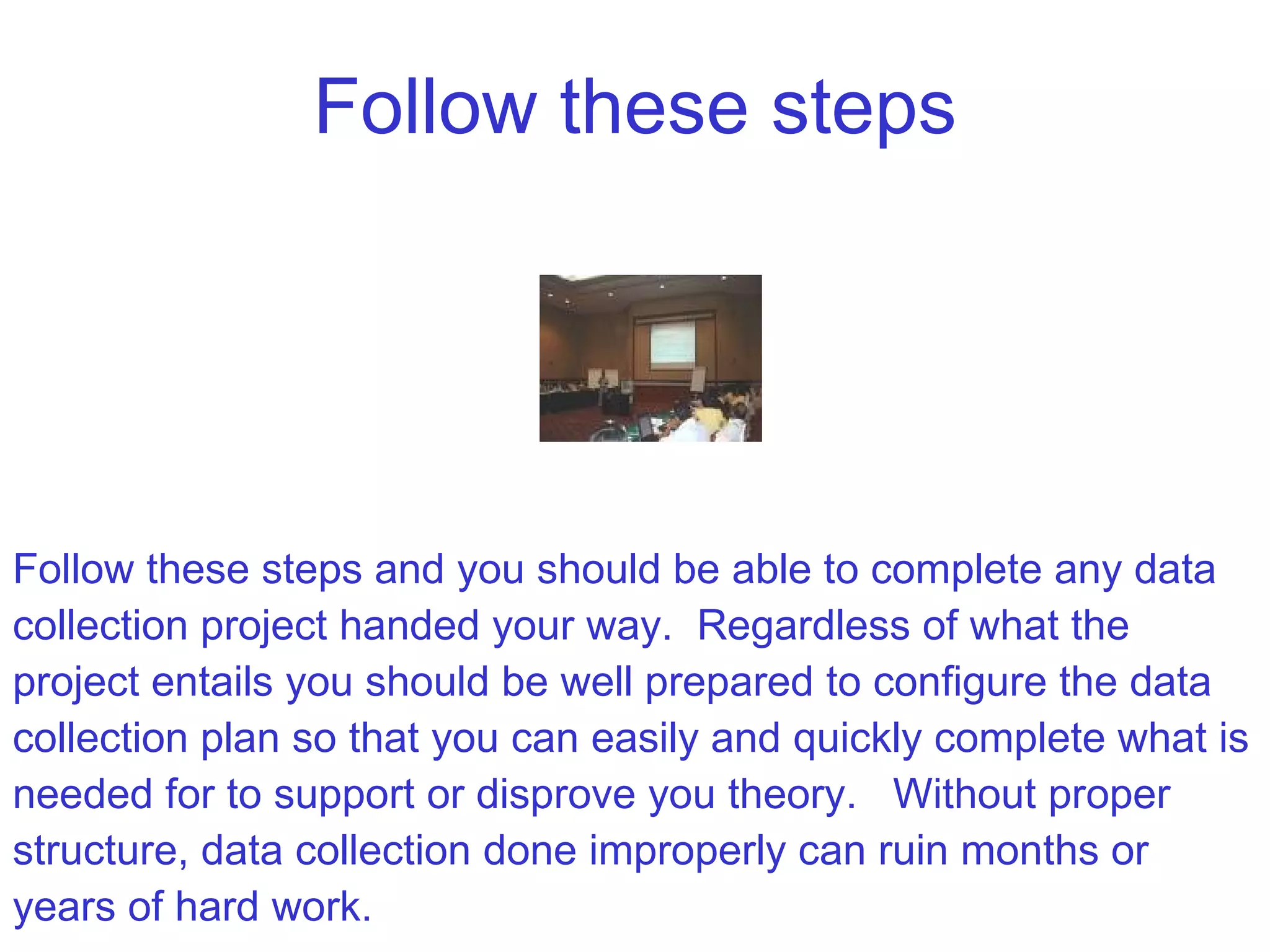 Importance Of A Data Collection Plan | PPT