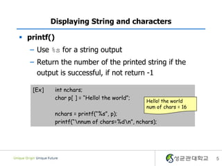 5 2. string processing | PPT