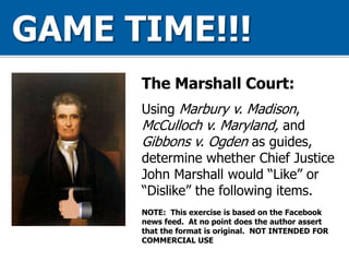The Marshall Court | PPT