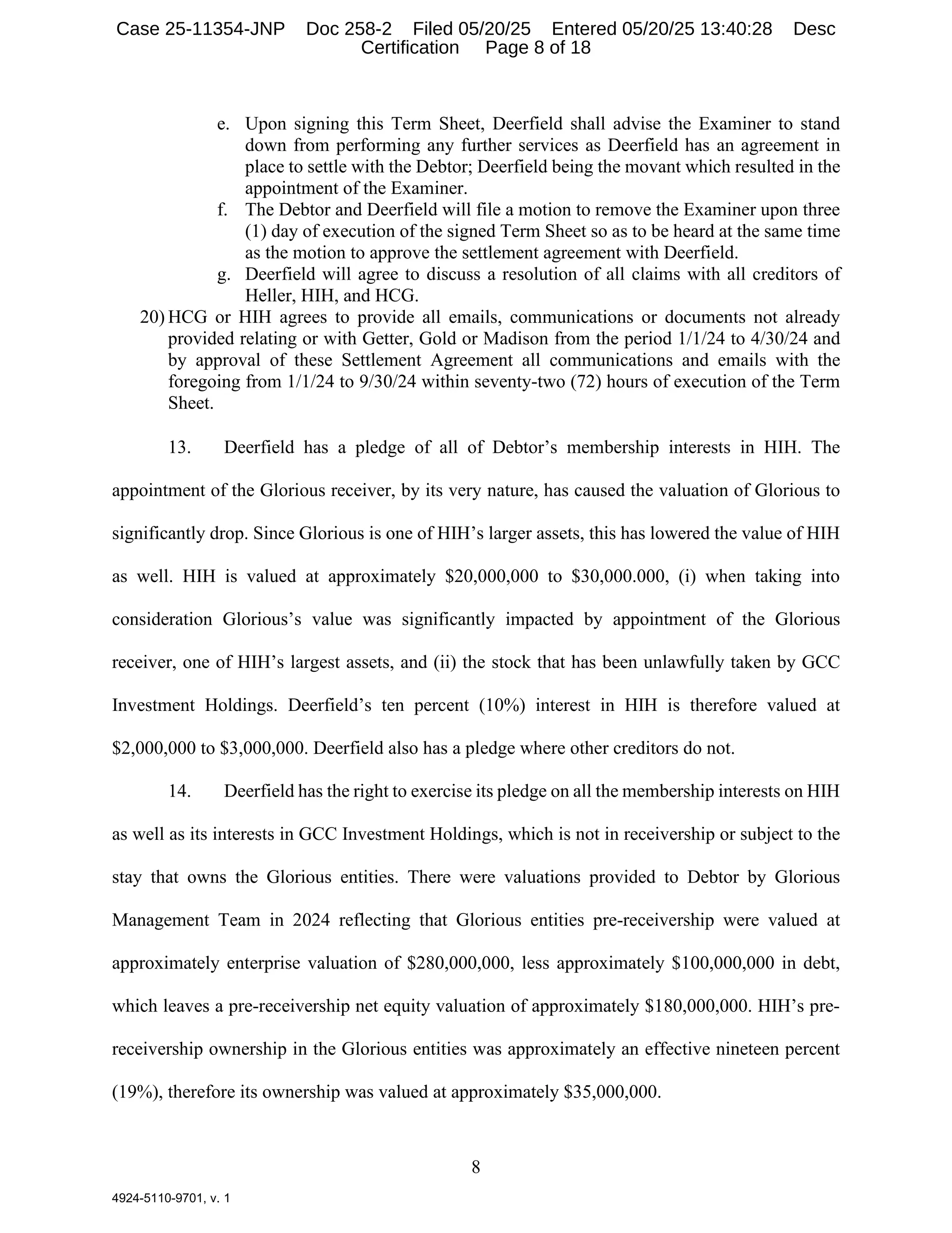 5-20-25 Daryl Heller Deerfield Agreement.pdf