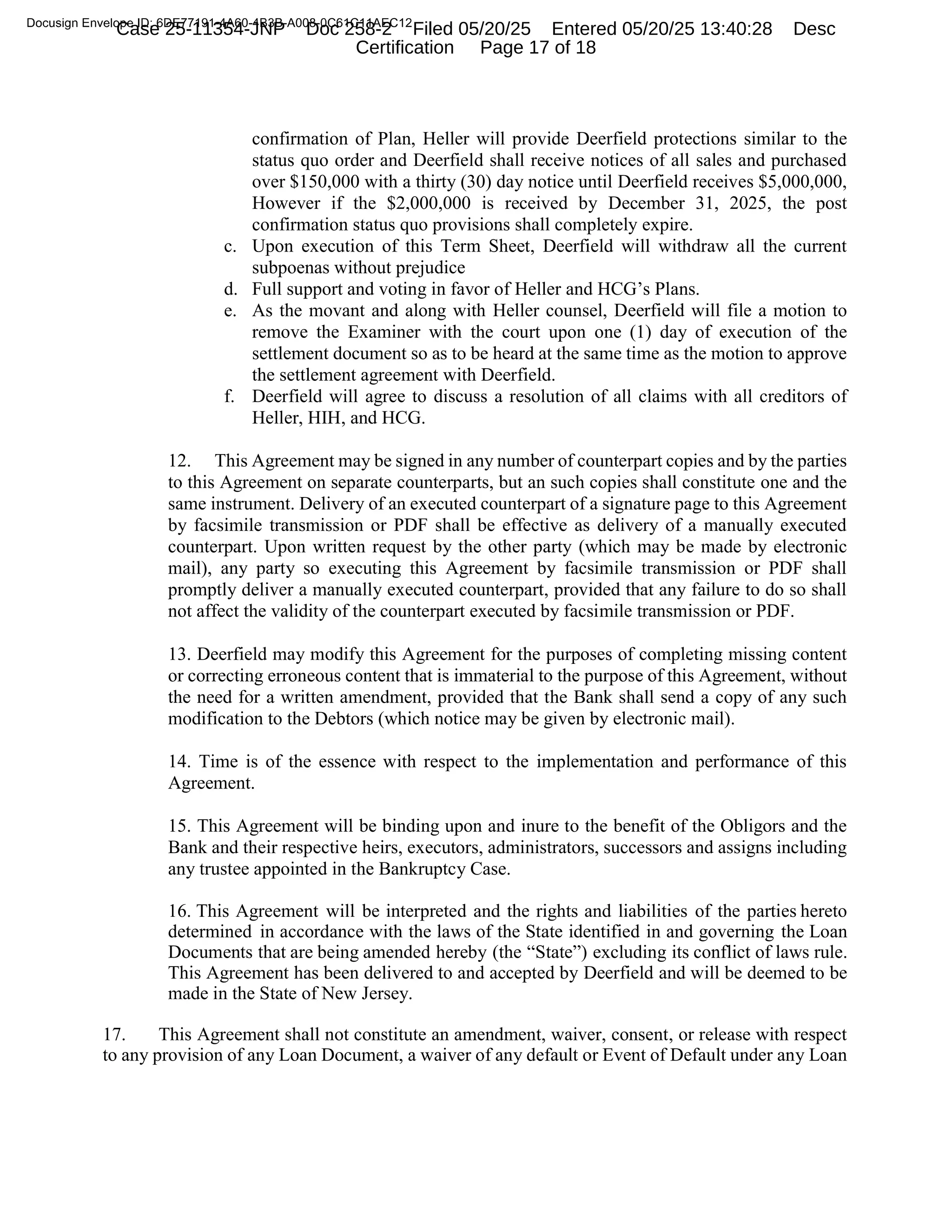 5-20-25 Daryl Heller Deerfield Agreement.pdf