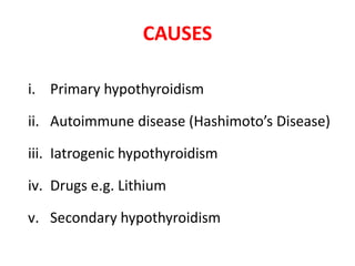5. thyroid disorder hypo & hyper | PDF
