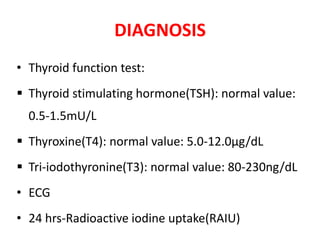 5. thyroid disorder hypo & hyper | PDF