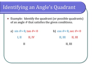 5.2 Trigonometric Functions | PPT