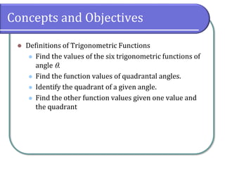 5.2 Trigonometric Functions | PPT