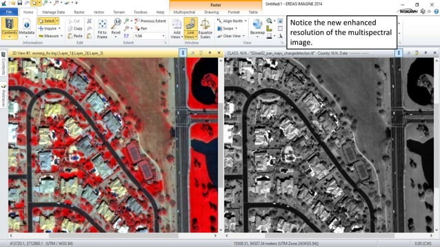 Remote Sensing: Resolution Merge | PPTX | Photo Editing Software | Computer Software and ...