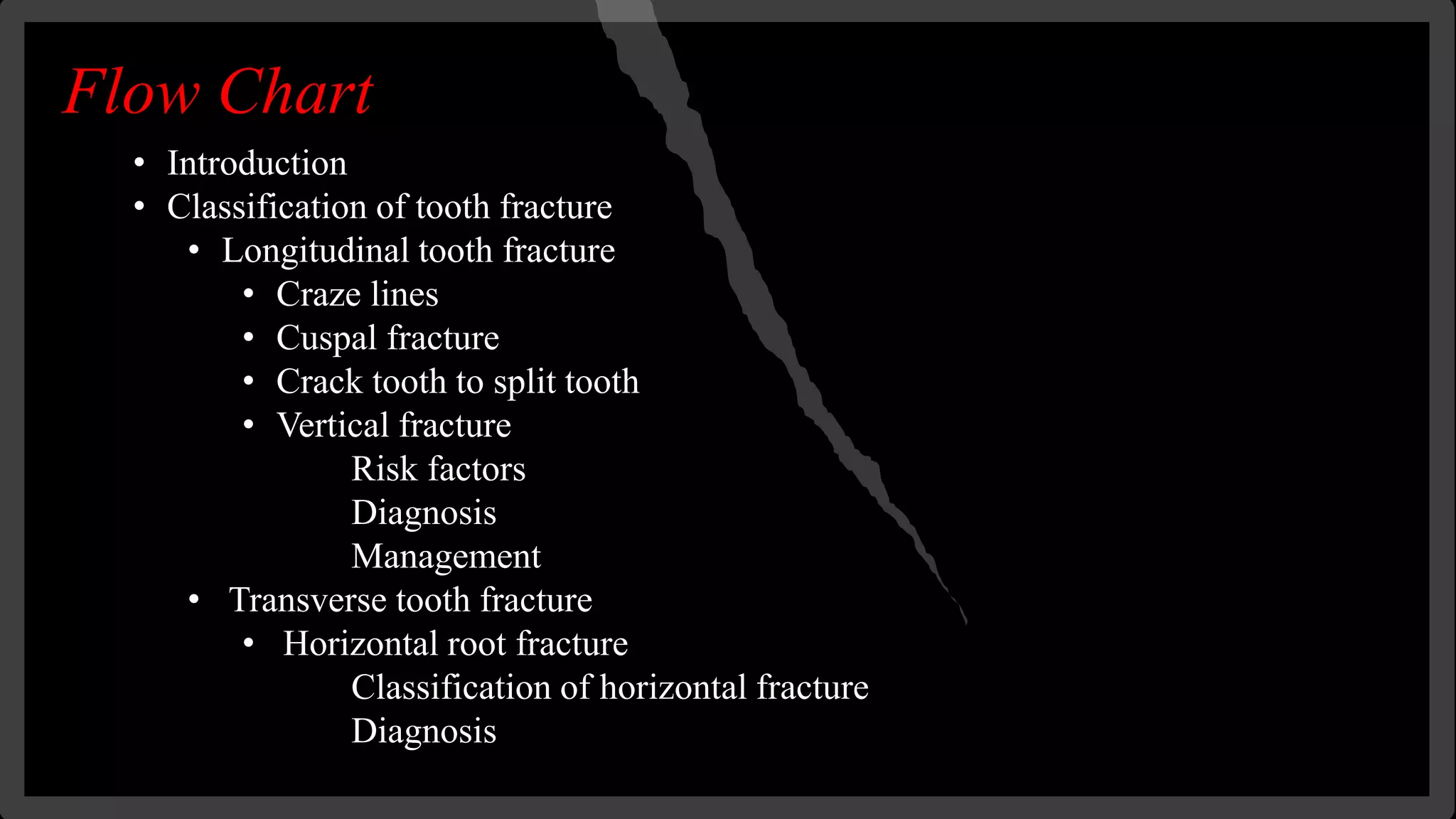 Management of Tooth fracture | PPTX
