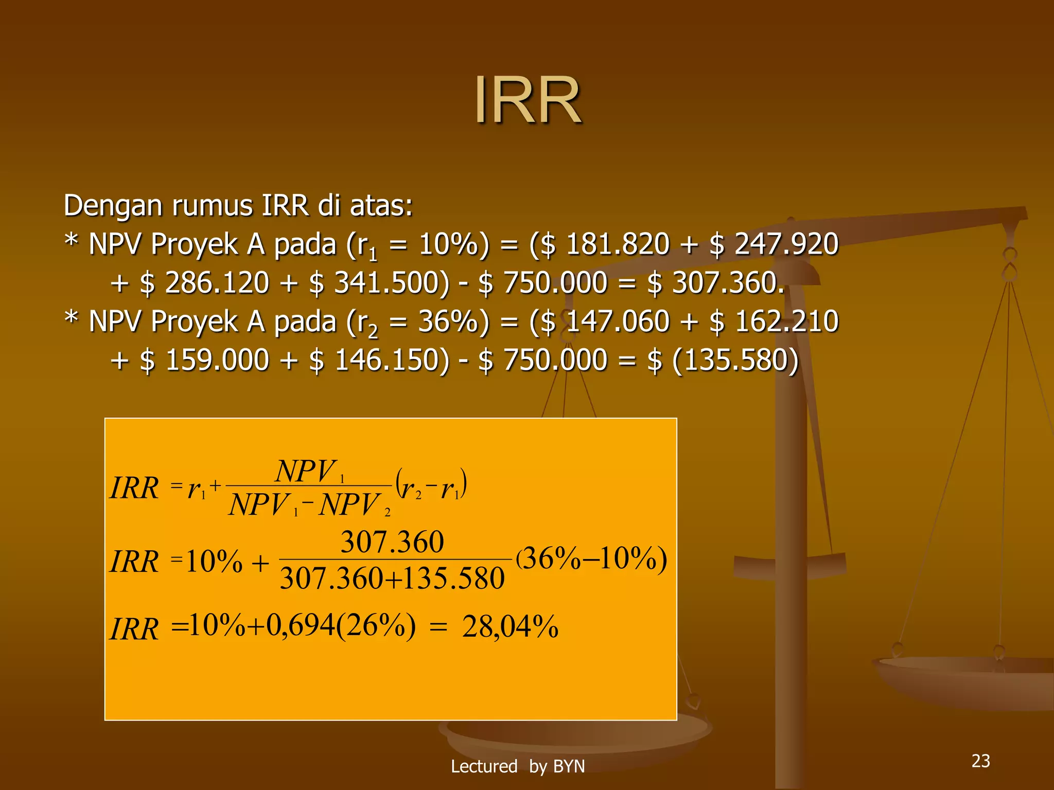 Analisis Biaya dan Manfaat | PPT
