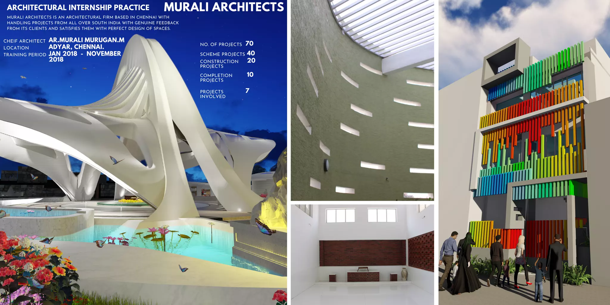 Architectural Portfolio -Vishal Infant Raj.T | PPT