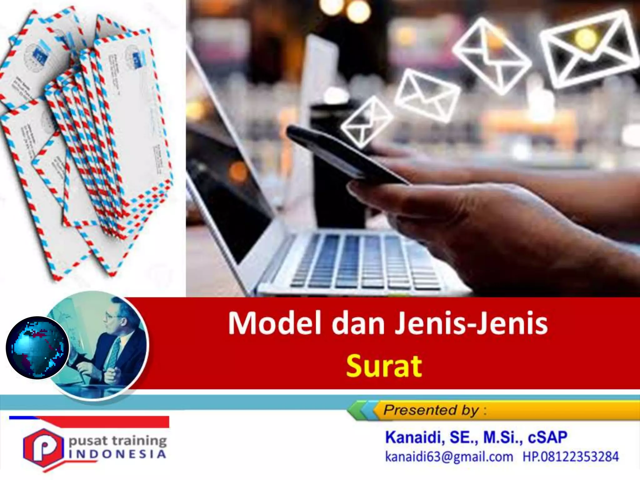 Model dan Jenis-jenis Surat _ Materi "Correspondence Training" | PPTX
