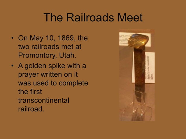 Transcontinental Railroad | PPT
