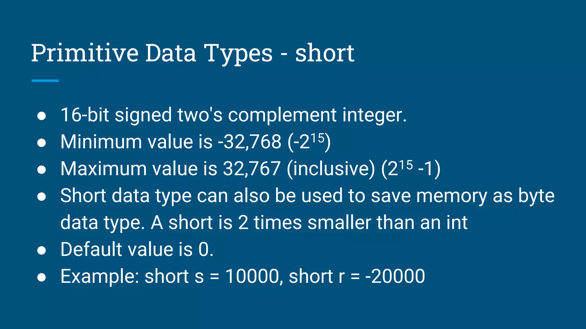5. variables & data types | PPT 5. variables & data types | PPT