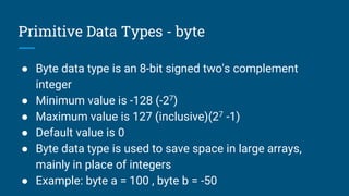 5. variables & data types | PPT