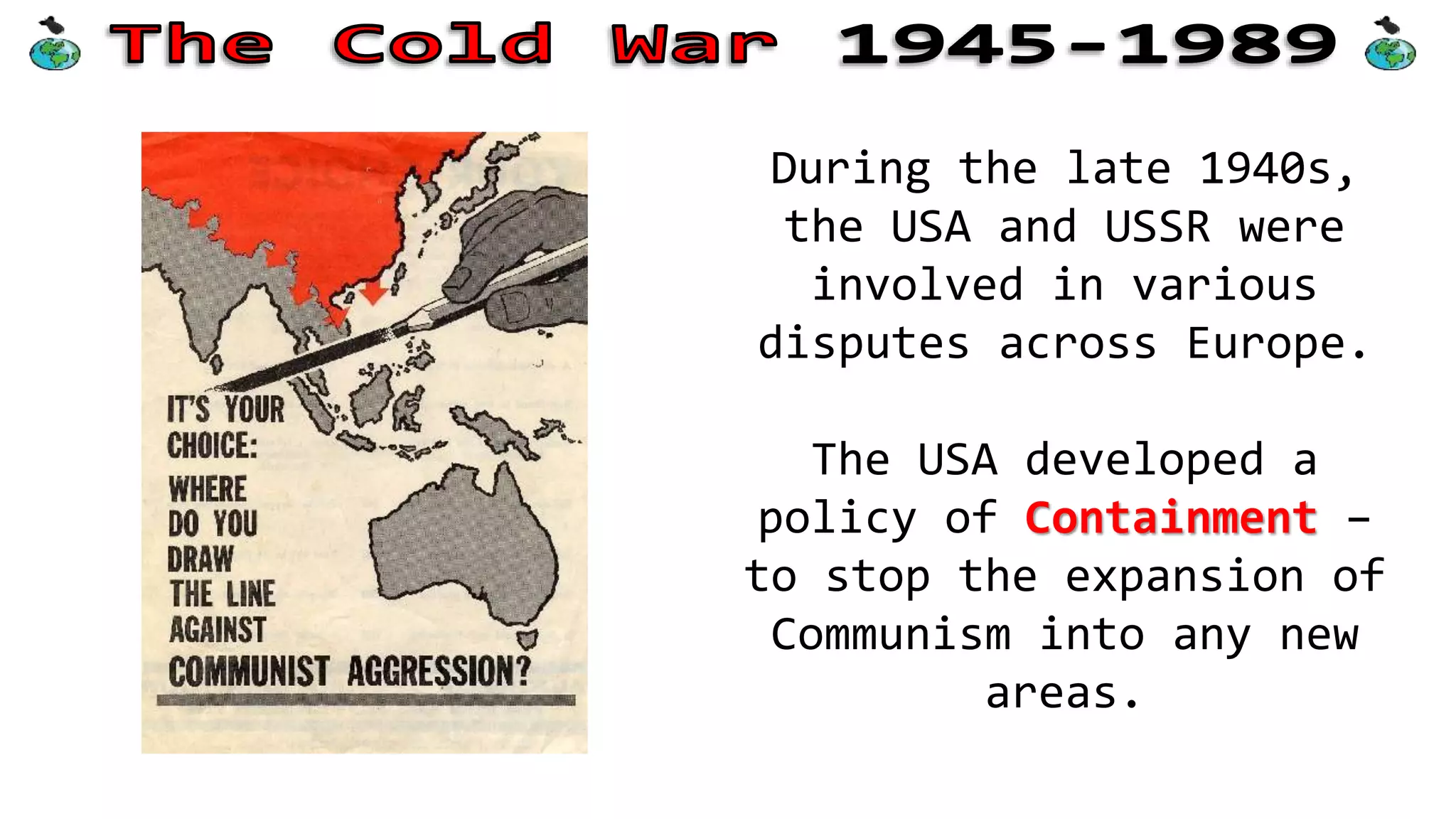 The Cold War - the Korean war | PPTX