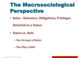 Levels of Sociological Analysis|Social Structure|Macrosociology | PPT