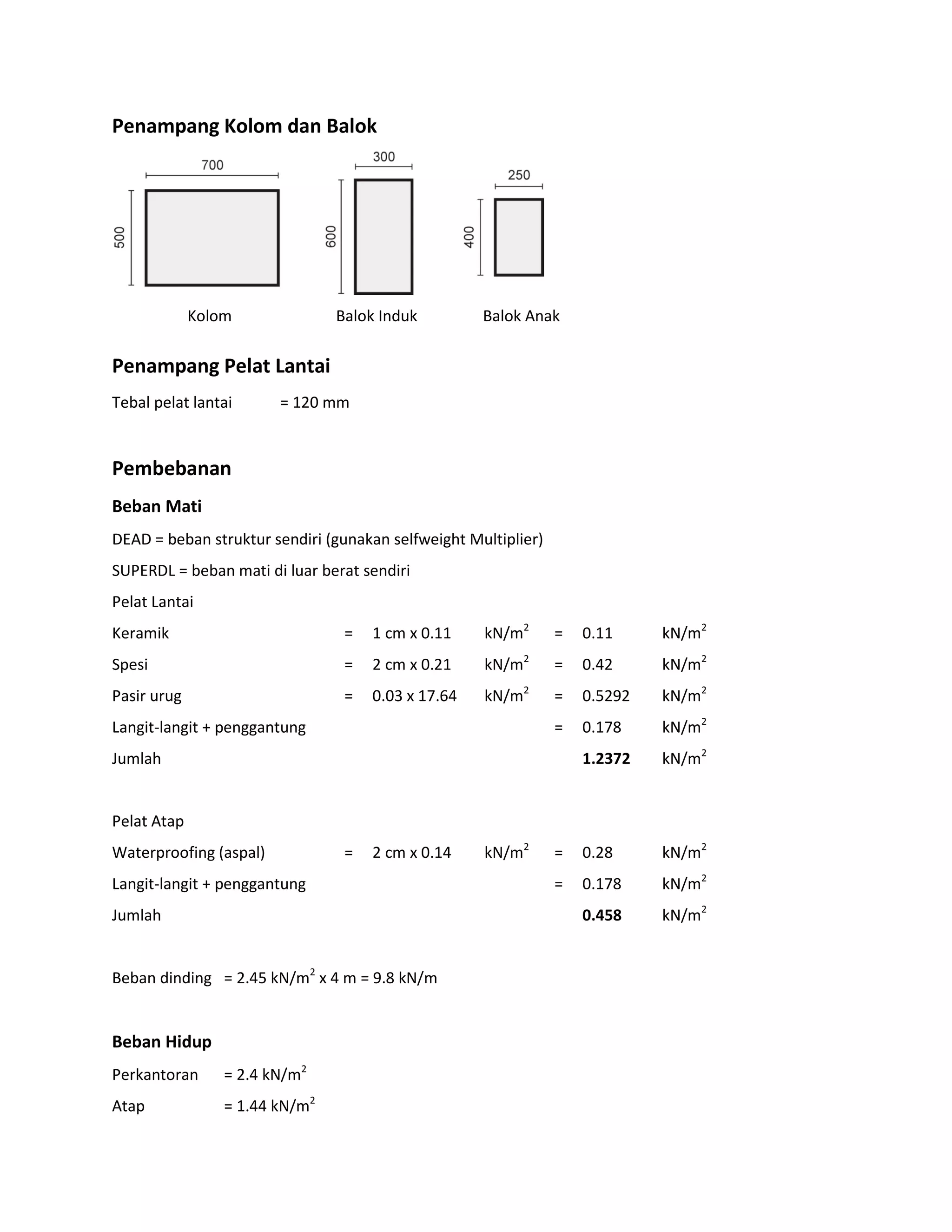 5. modul pelatihan etabs | PDF