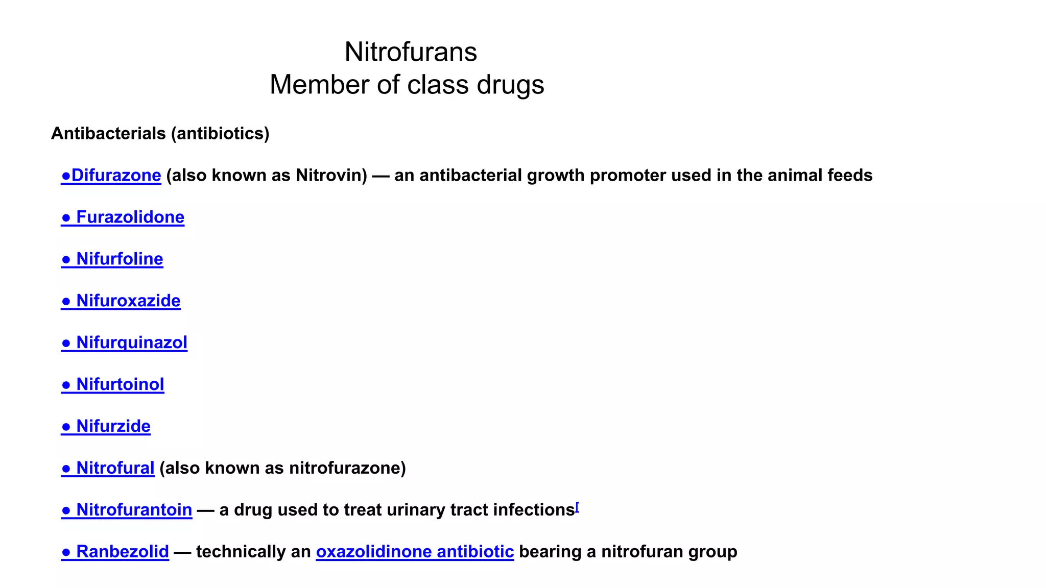 Sulfones;Nitrofurans-Dr.Jibachha Sah | PPTX