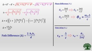 5. 2 ray propagation model part 1 | PDF