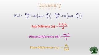 5. 2 ray propagation model part 1 | PDF