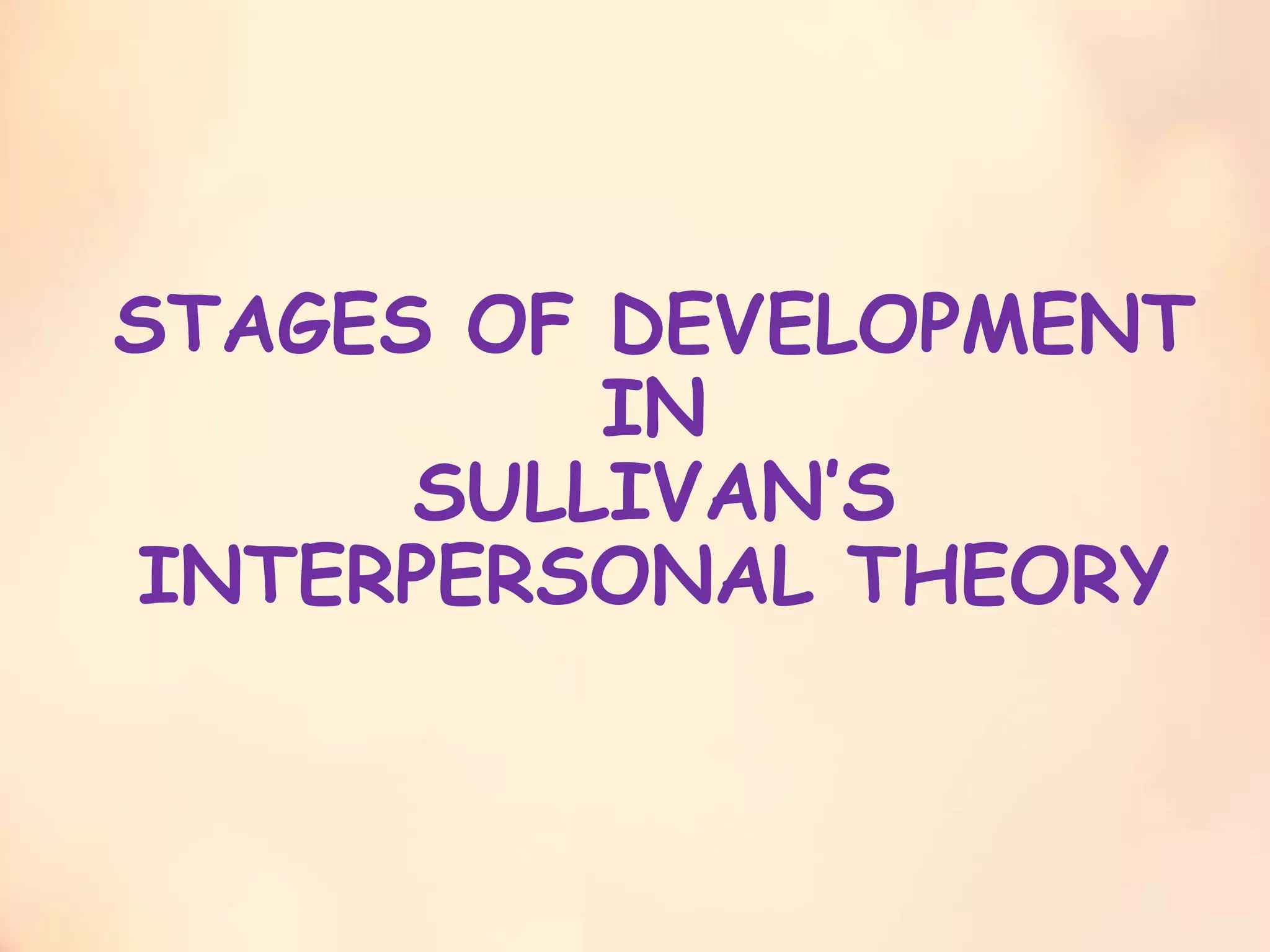 Interpersonal model & Behavior model | PPTX