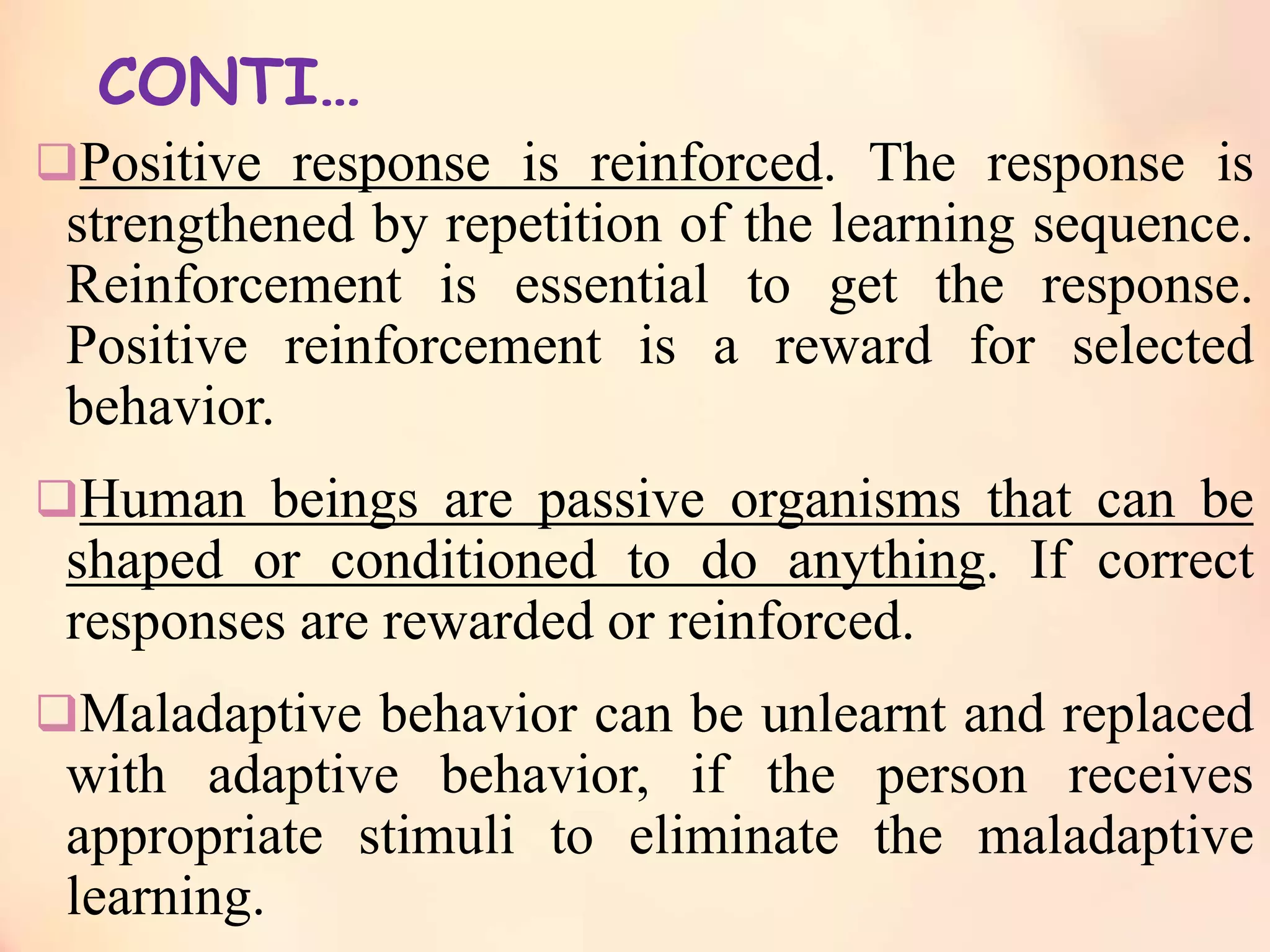 Interpersonal model & Behavior model | PPTX