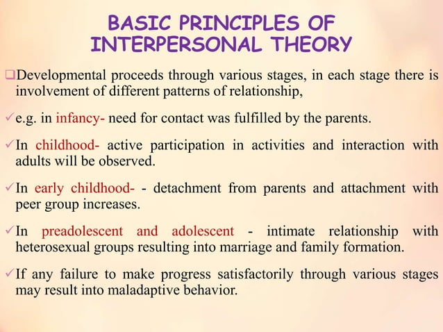 Interpersonal model & Behavior model | PPTX | Parenting Babies and ...