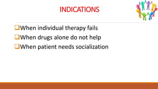 Psychotherapy -Individual & Group | PPTX