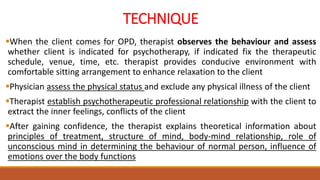 Psychotherapy -Individual & Group | PPTX