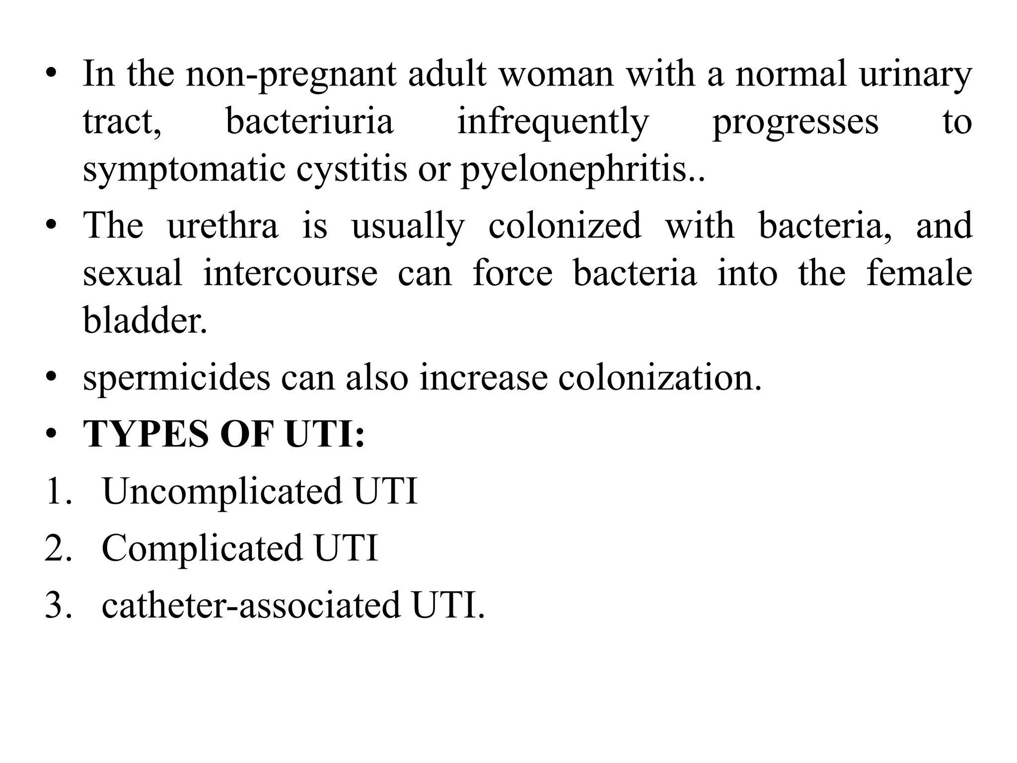 Urinary Tract Infection and Treatment-Pharmacy- Medicinal Chemistry ...