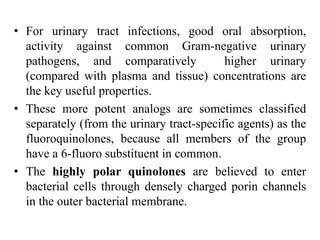 Urinary Tract Infection and Treatment-Pharmacy- Medicinal Chemistry ...
