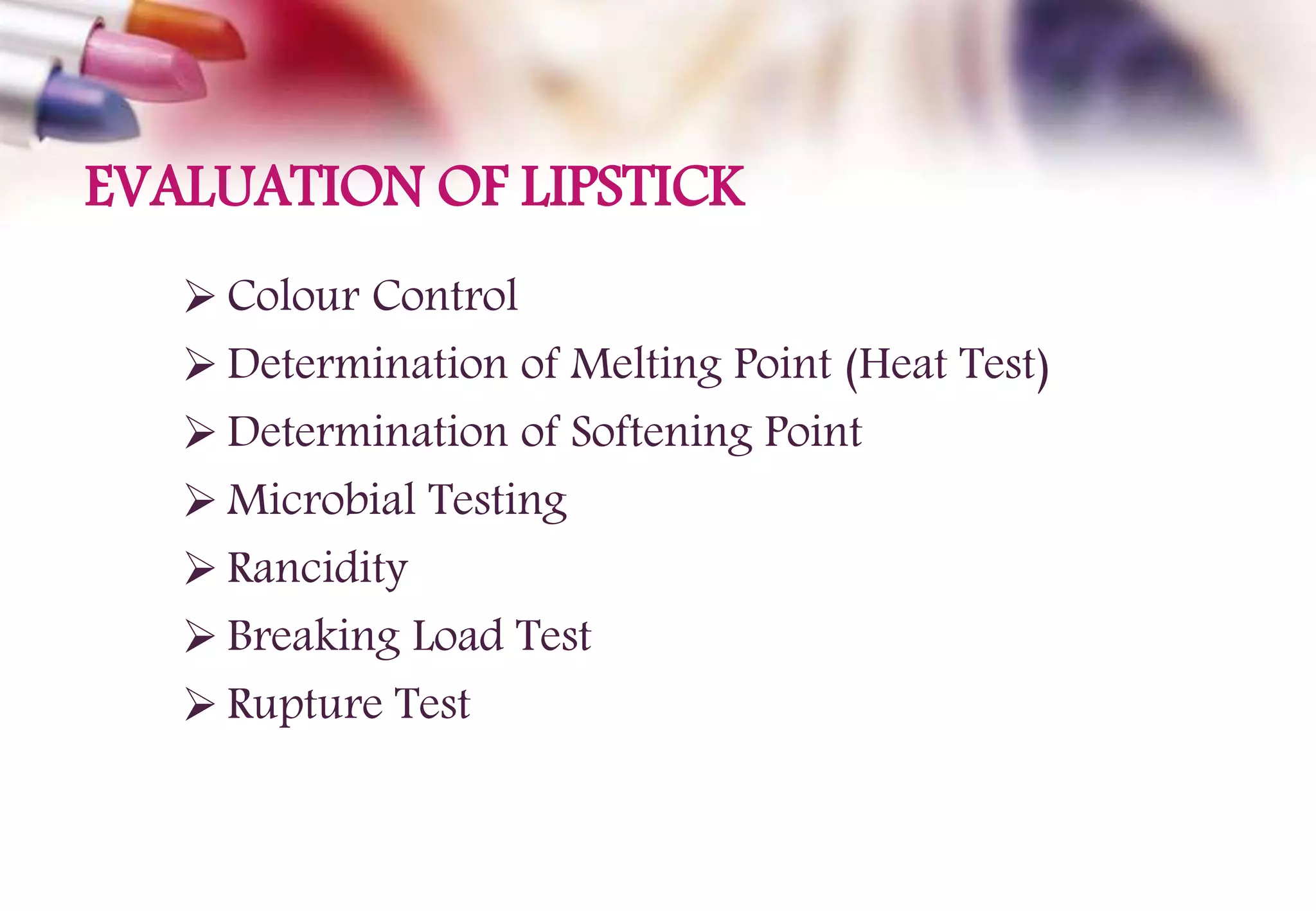 Lipstick | PPT