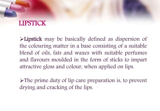 Lipstick | PPT