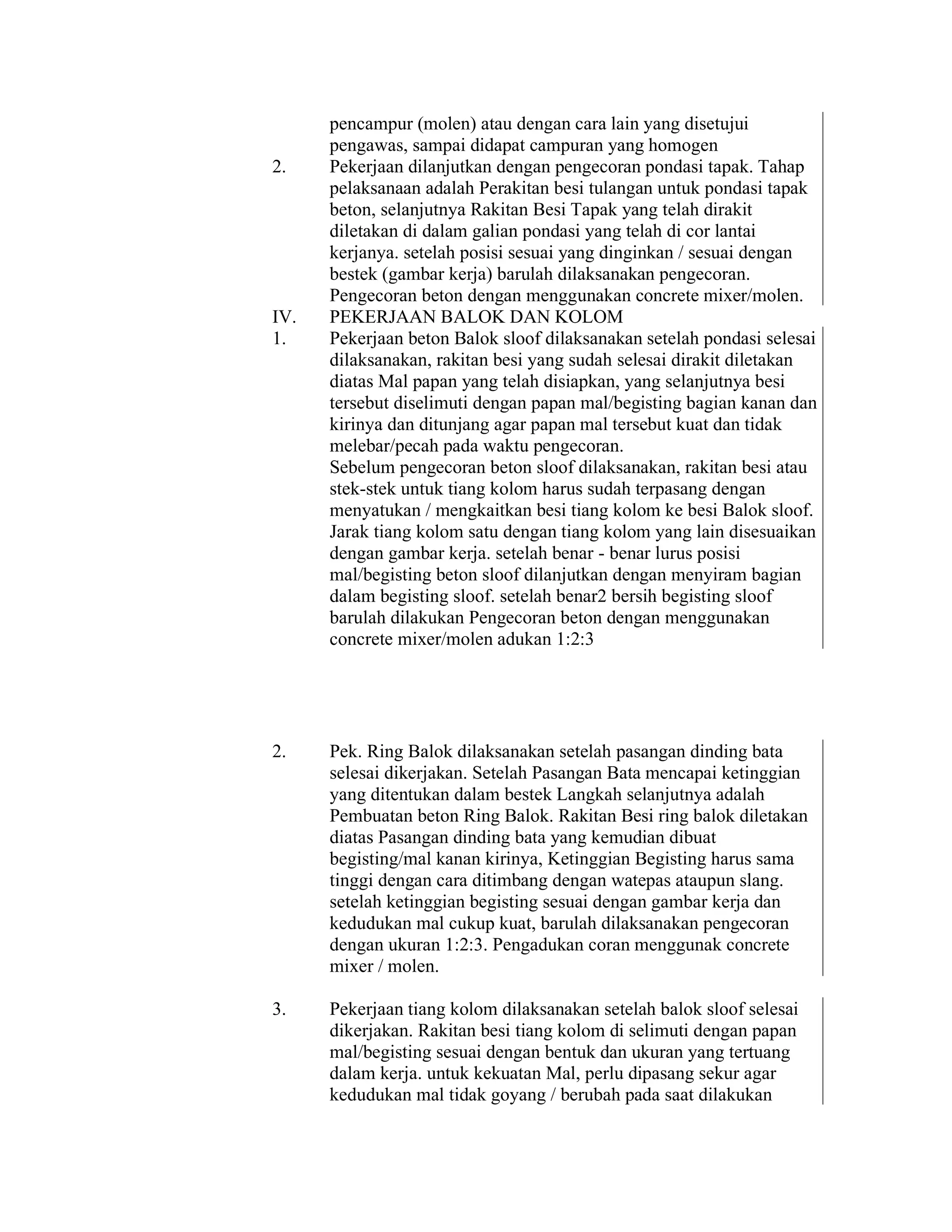 5. metode pembangunan pagar | PDF