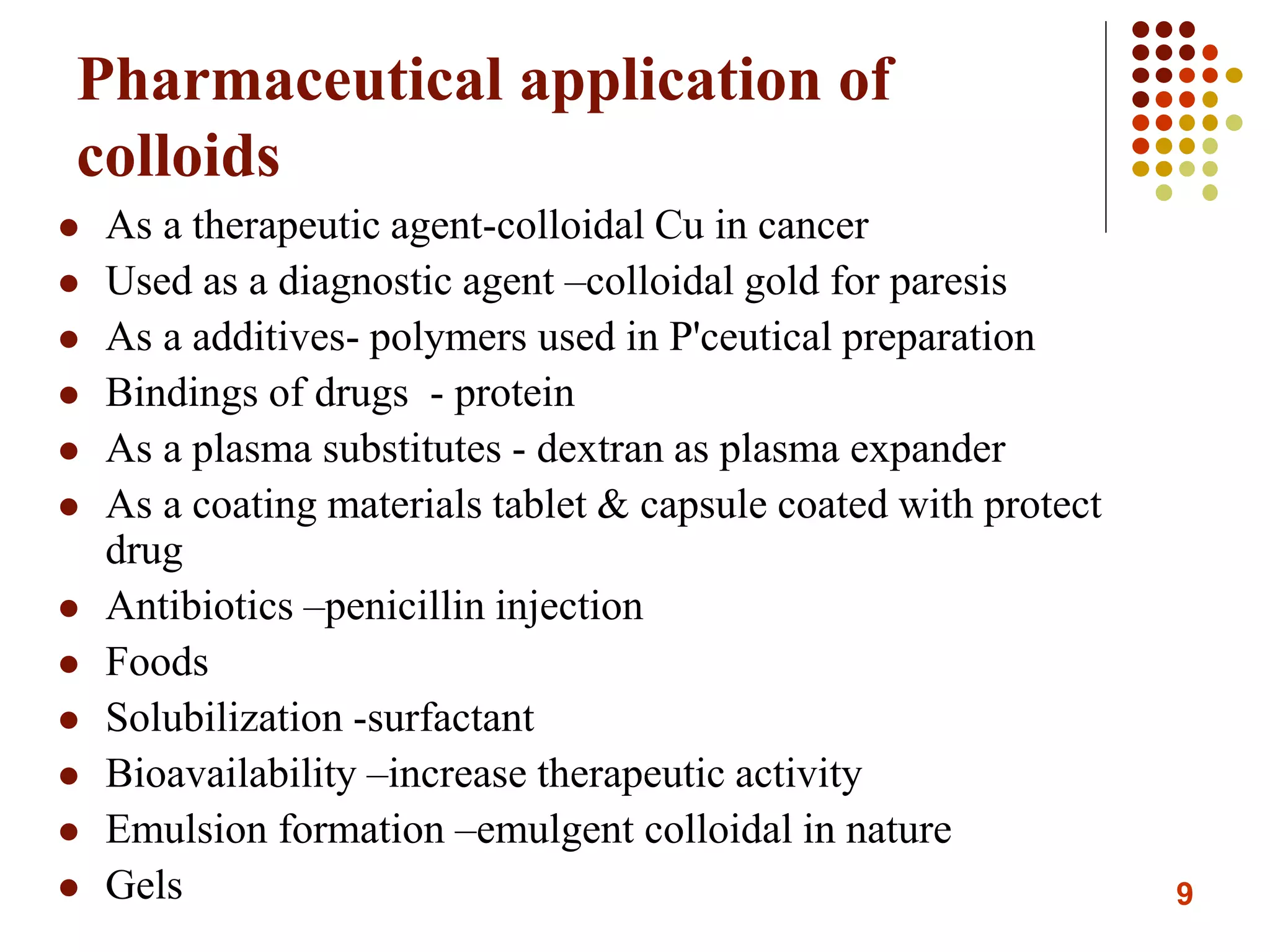 Colloids - Physical Pharmacy | PPT