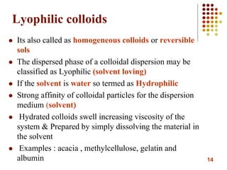 Colloids - Physical Pharmacy | PPT