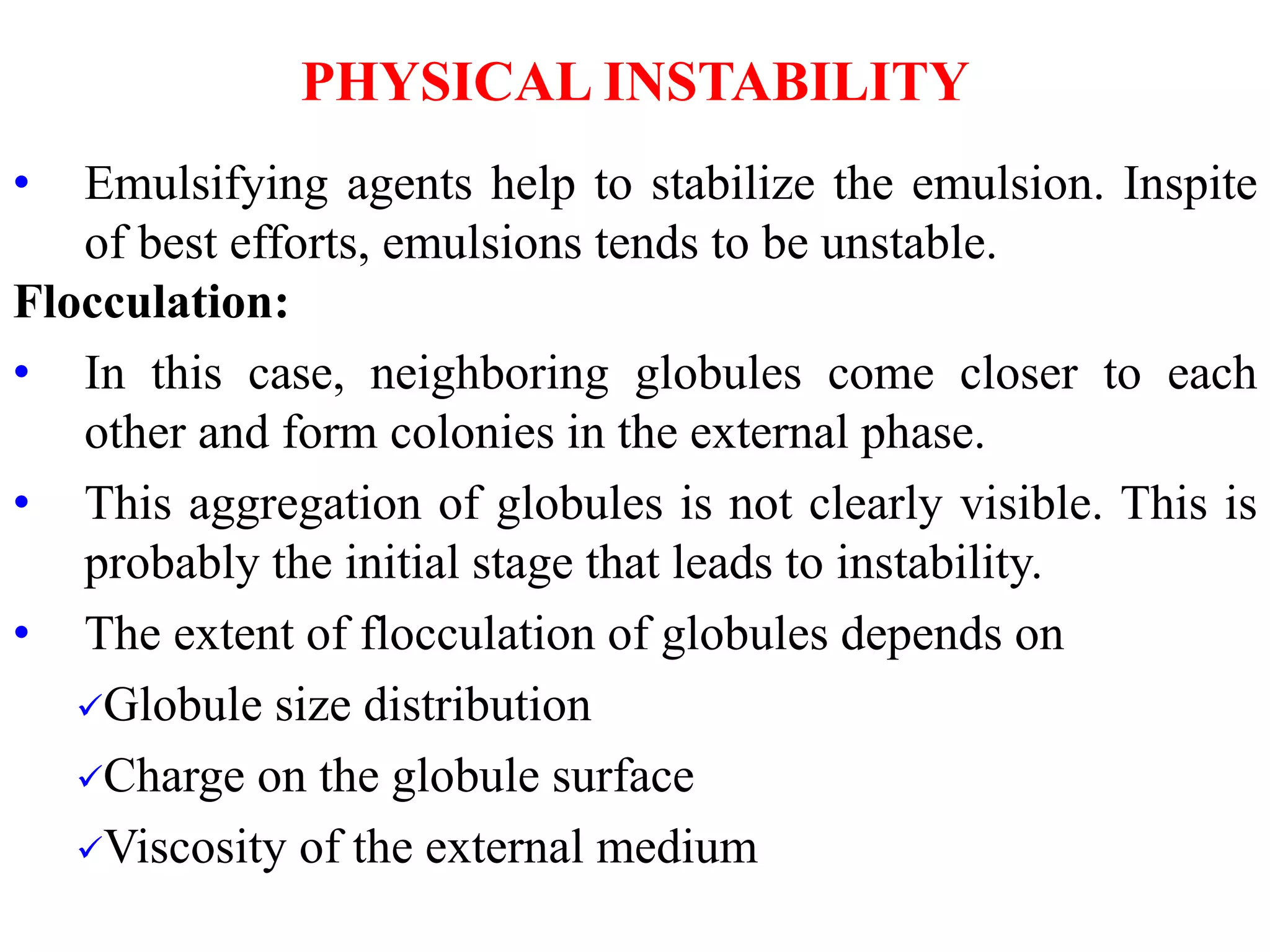Emulsion - Physical Pharmacy | PPT